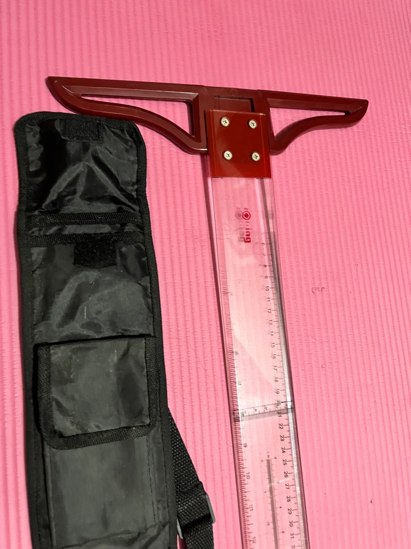Acrylic T-Square 36 inches, Hobbies & Toys, Stationary & Craft ...