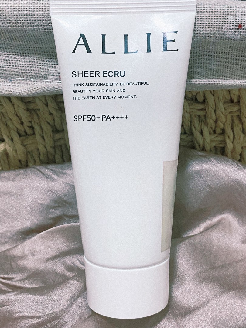 Allie Sunscreen SPF 50 Sheer Ecru, Beauty & Personal Care, Face, Face ...