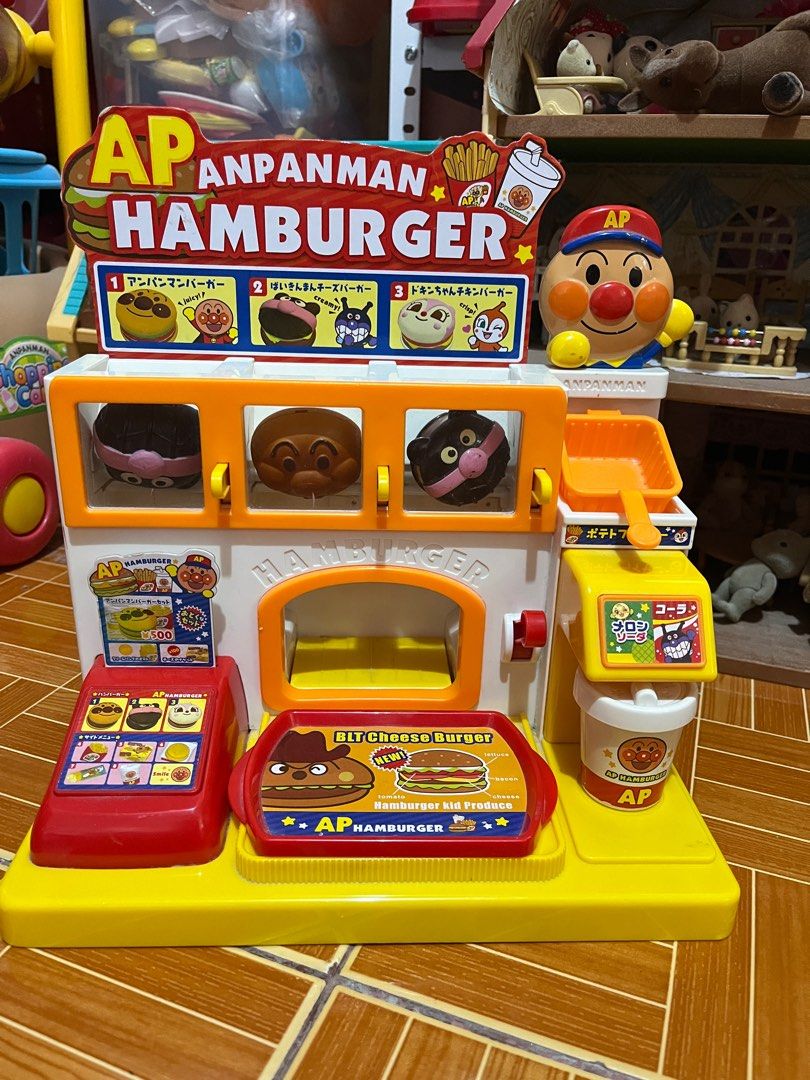 Anpanman Hamburger Shop, Hobbies & Toys, Toys & Games on Carousell