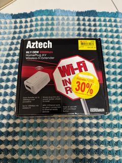 Aztech Homeplug AV 500Mbps, Computers & Tech, Parts & Accessories ...