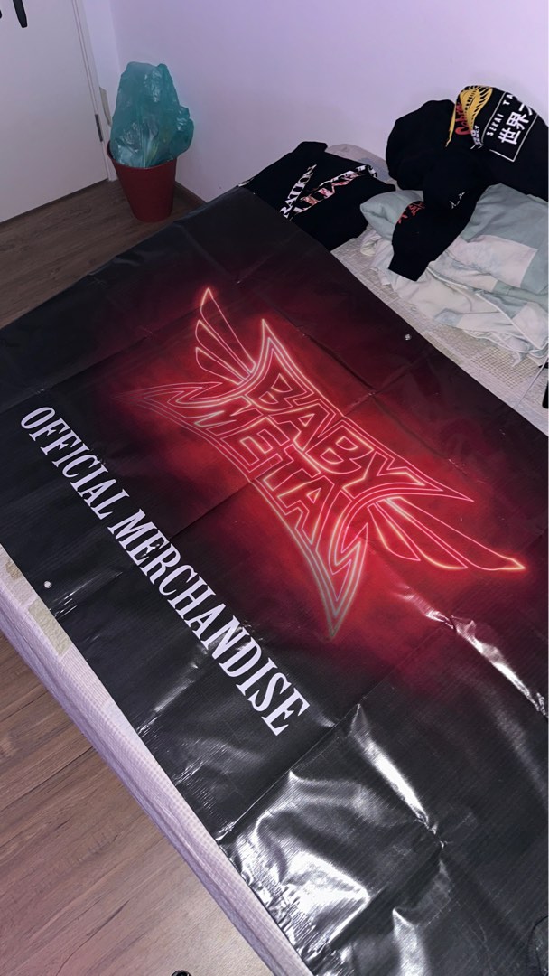 BABYMETAL KL OFFICIAL BANNER, Hobbies & Toys, Collectibles ...