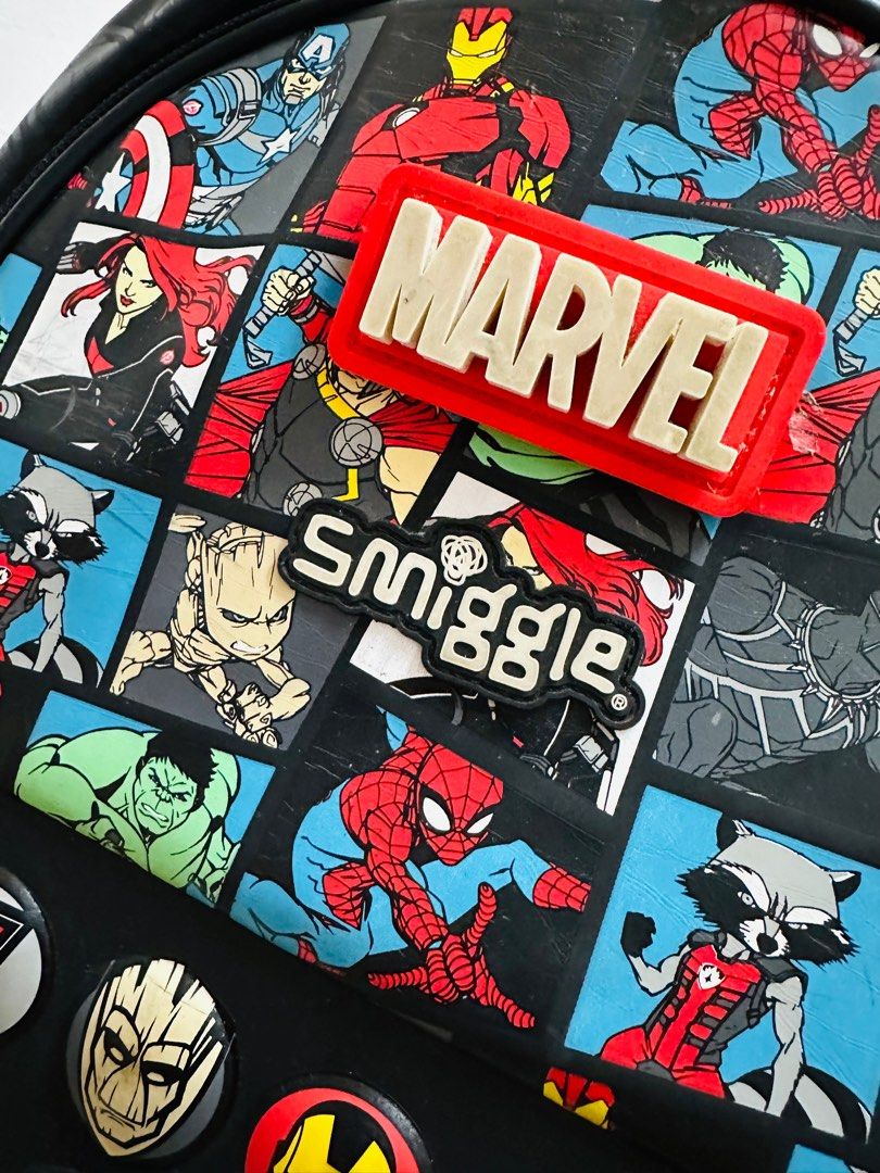 Bag Sekolah Roda Marvel (Smiggle), Babies & Kids, Babies & Kids Fashion ...