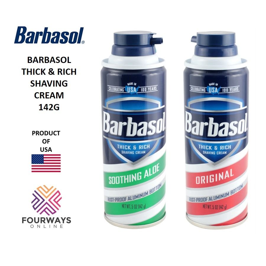Barbasol Thick & Rich Shaving Cream, Beauty & Personal Care, Men's ...