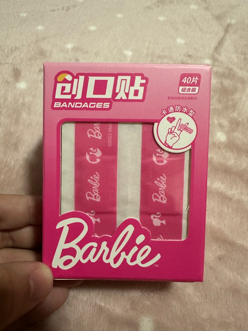 BARBIE MINISO BAND AID, Health & Nutrition, Medical Supplies & Tools on ...