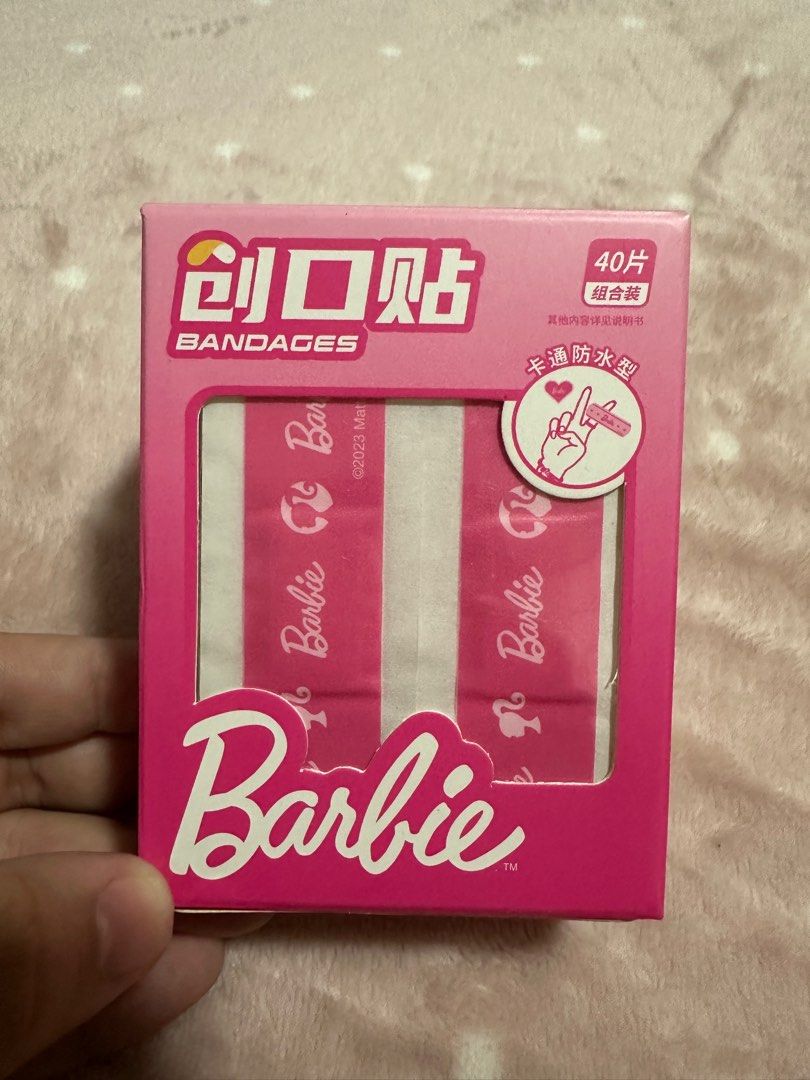BARBIE MINISO BAND AID, Health & Nutrition, Medical Supplies & Tools on ...