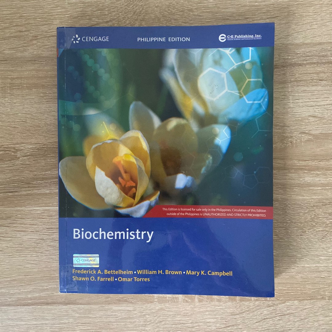 Biochemistry PH Edition, Hobbies & Toys, Books & Magazines, Textbooks ...