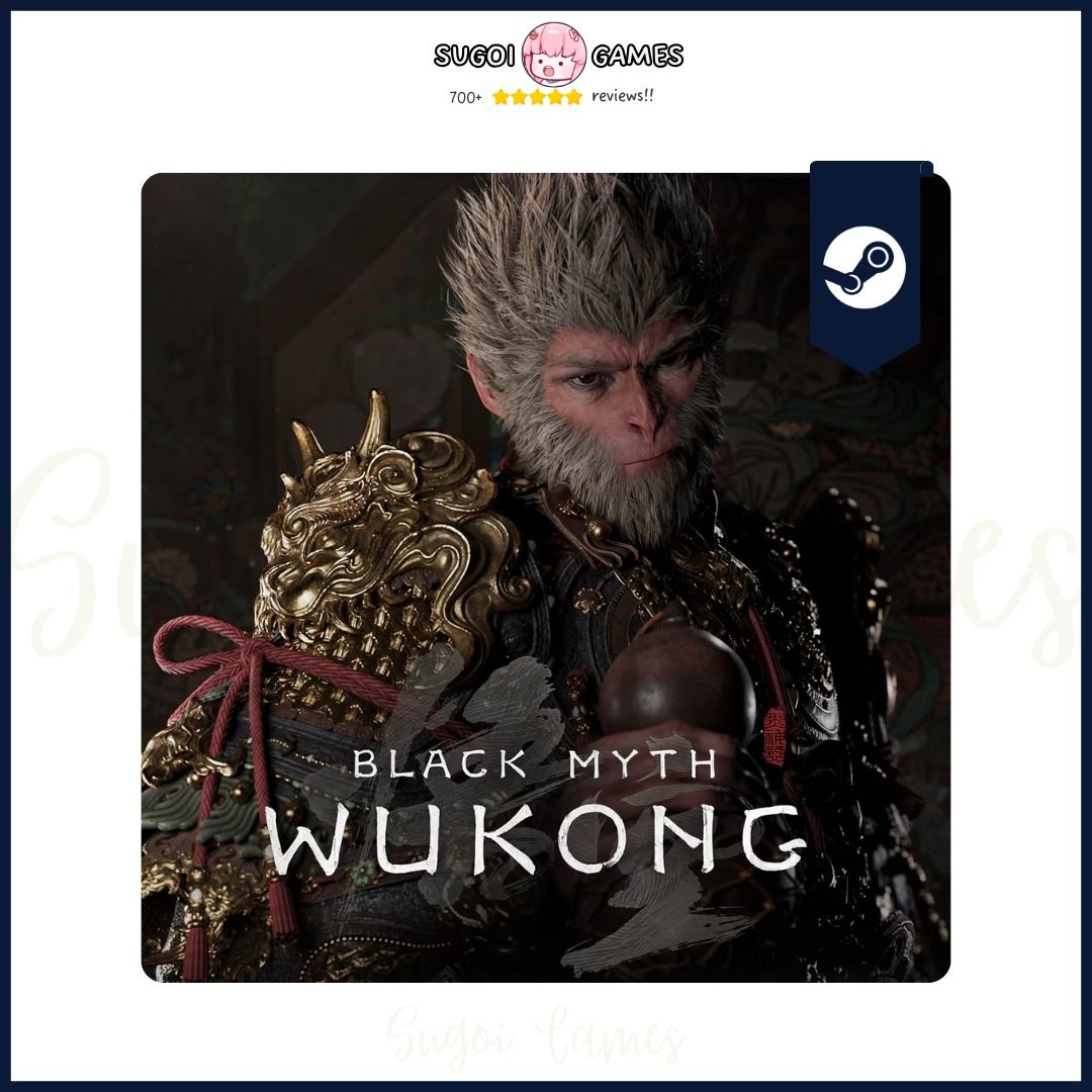 Black Myth Wukong | Official Steam Game | Key/Code |, Video Gaming ...
