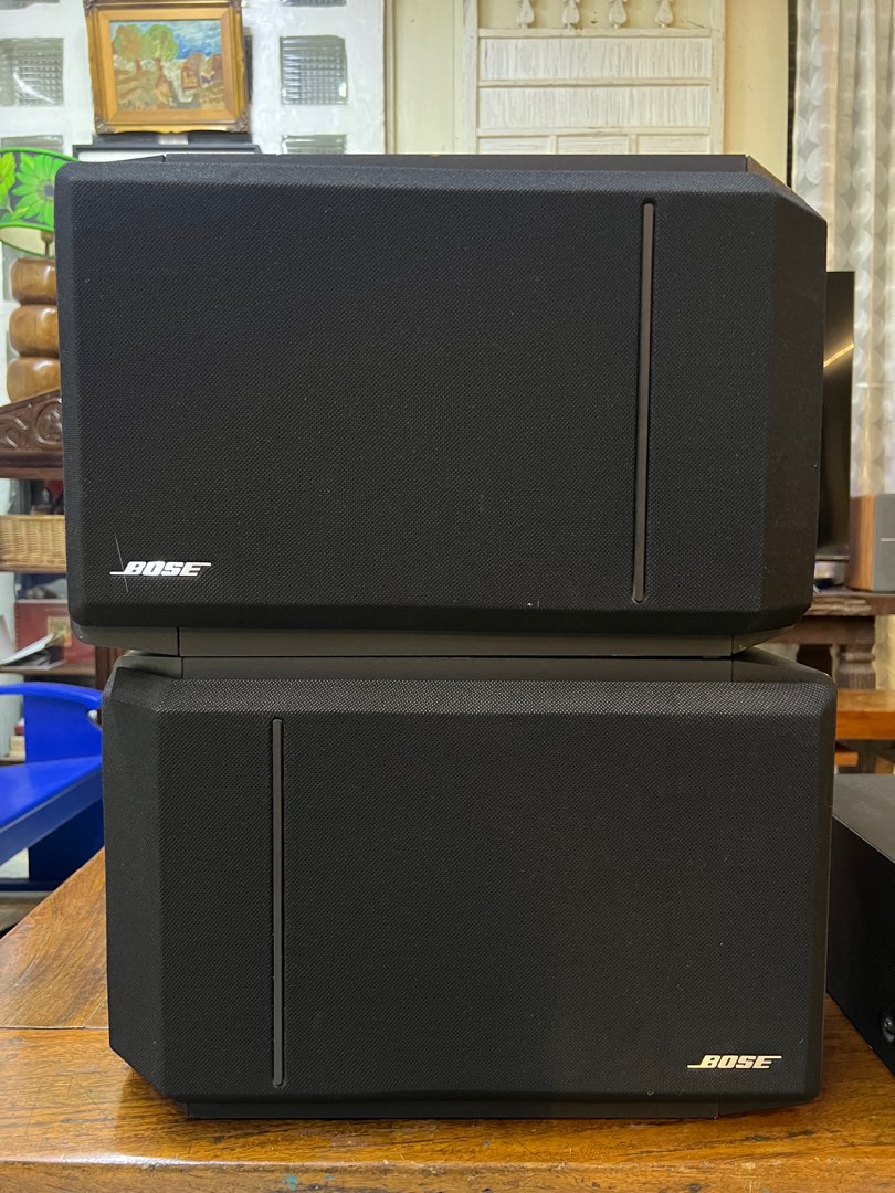 Bose 301 speakers and Yamaha Amplifier, Audio, Soundbars, Speakers ...