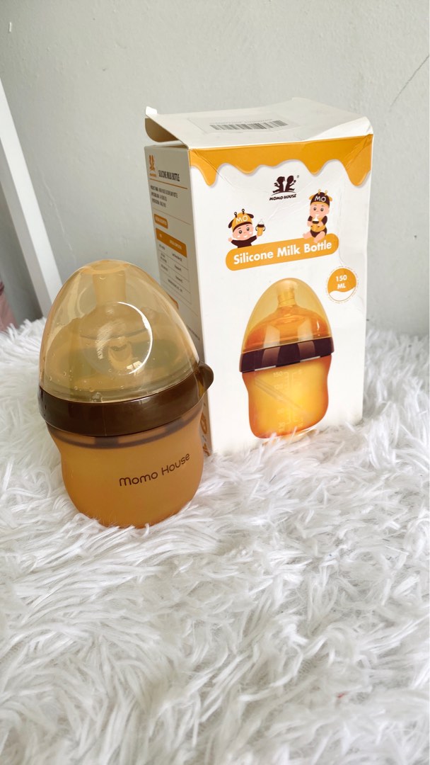 Botol Susu Baby Silicon Momo House, Babies & Kids, Nursing & Feeding ...