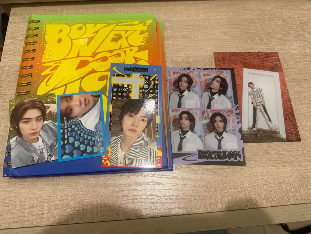 Boynextdoor Wind ver HOW Album 專輯連配置 BND, 興趣及遊戲, 收藏品及紀念品, 韓流 - Carousell