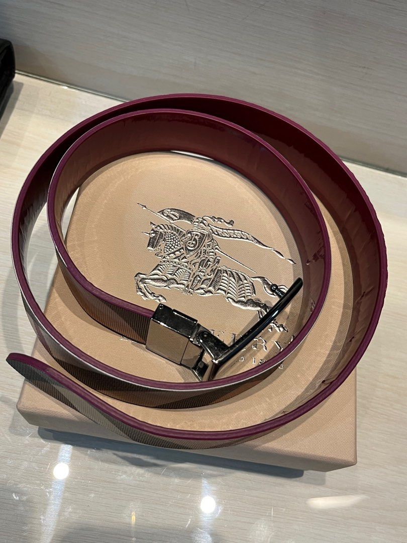 Burberry belt, Luxury, Accessories on Carousell