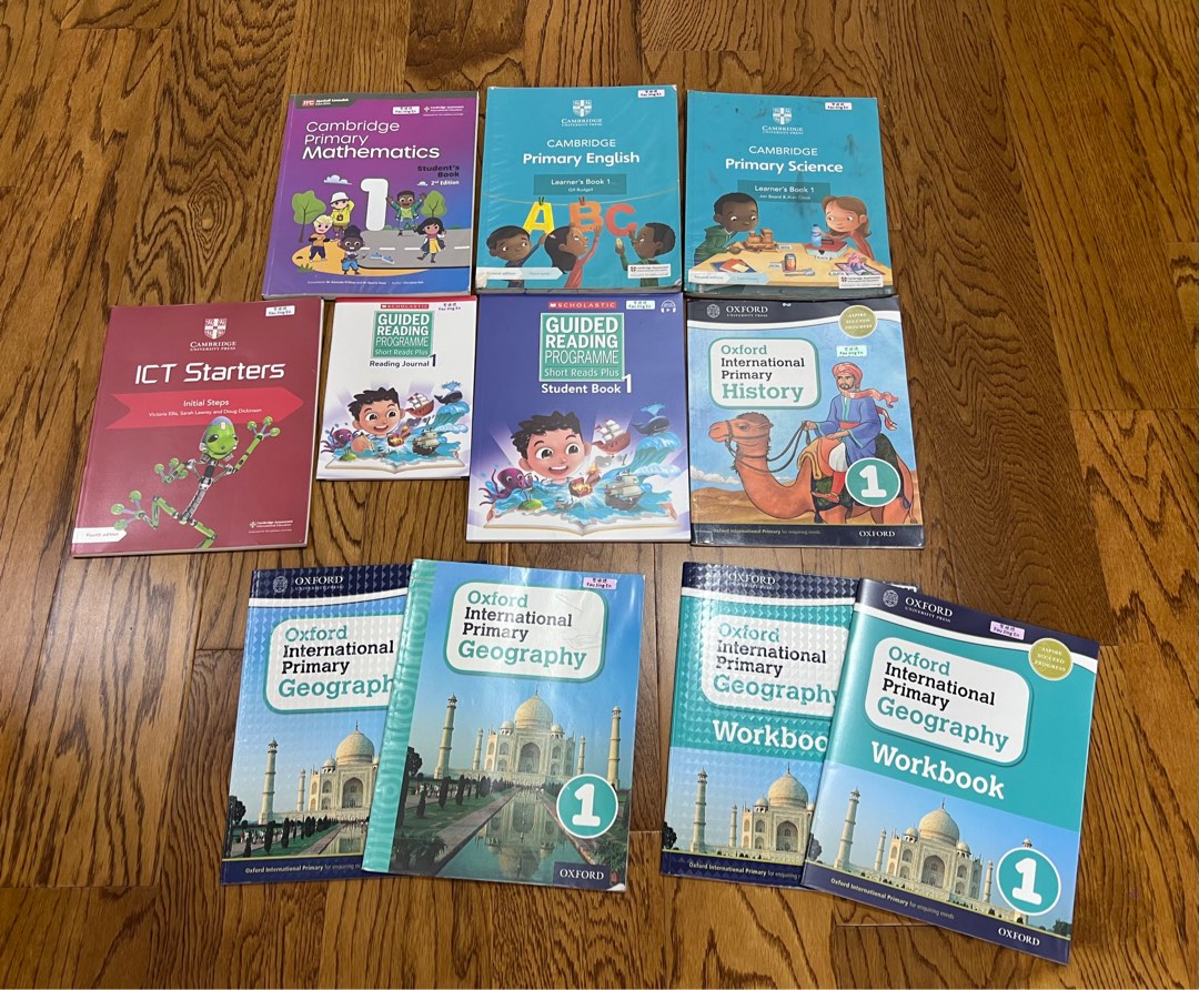 Cambridge, Oxford, International Year 1 Text Books, Hobbies & Toys ...