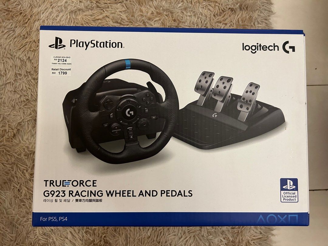 (CAN NEGO) Sim Racing Logitech G623 PS5 & PC, Video Gaming, Video Game ...