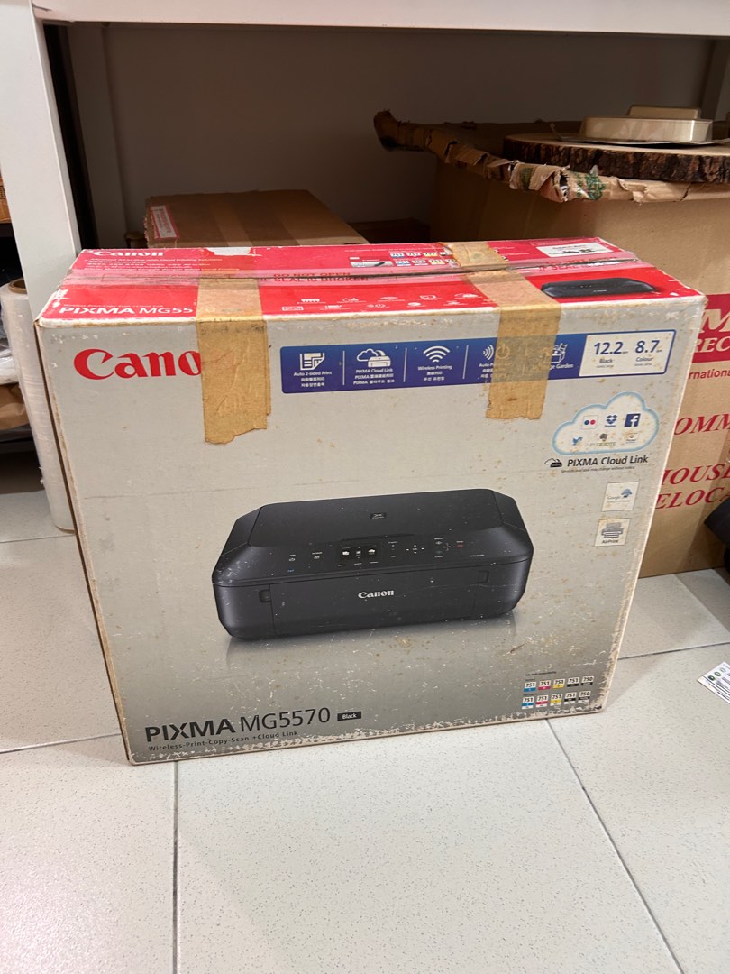 Canon pixma MG 5570, Computers & Tech, Printers, Scanners & Copiers on Carousell