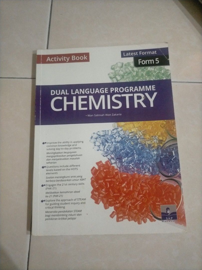 Chemistry form 5 SPM, Hobbies & Toys, Books & Magazines, Textbooks on ...