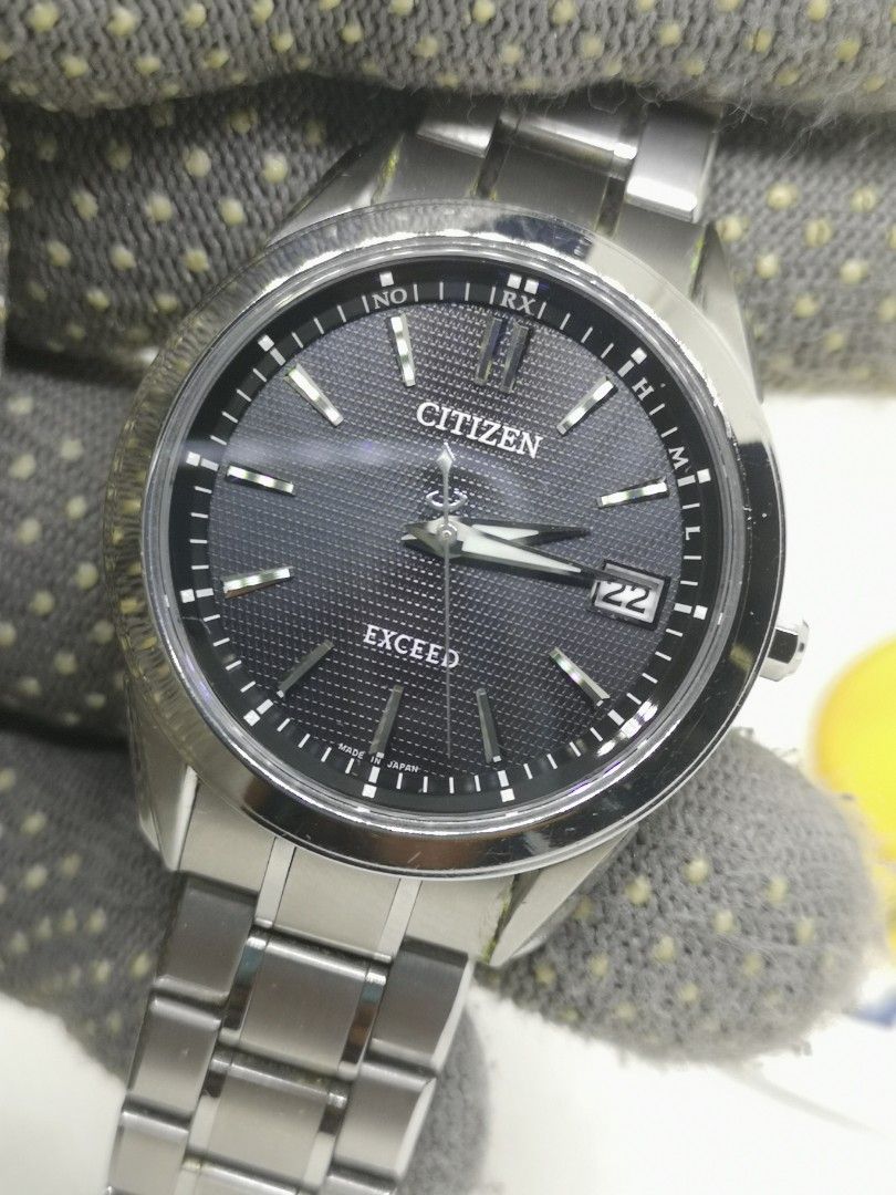 CITIZEN EXCEED ECO DRIVER TITANIUM WATCH, Men's Fashion, Watches ...
