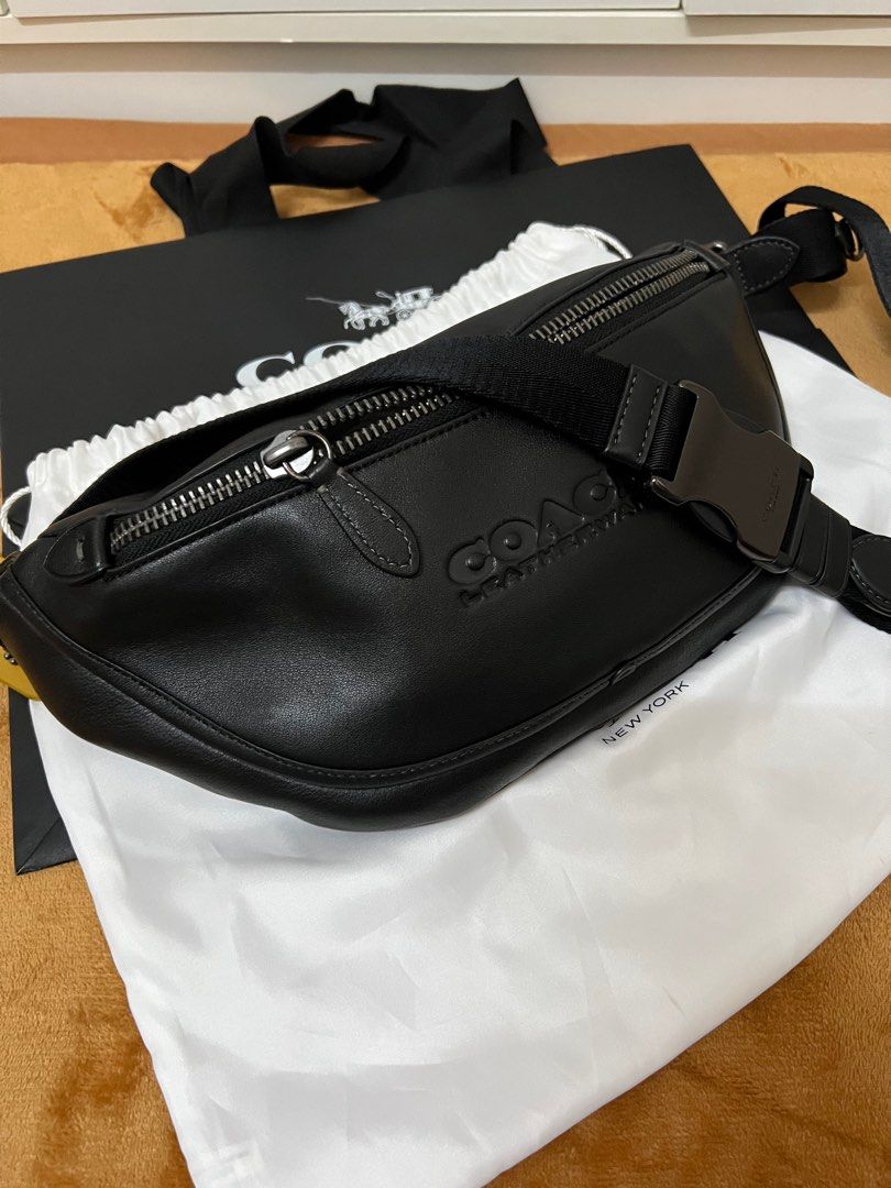 COACH LEAGUE BELT BAG Style Color C2291 JIBLK, Luxury, Bags & Wallets ...