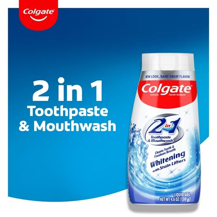 Colgate 2 in 1 Toothpaste and Mouthwash, Beauty & Personal Care, Oral ...
