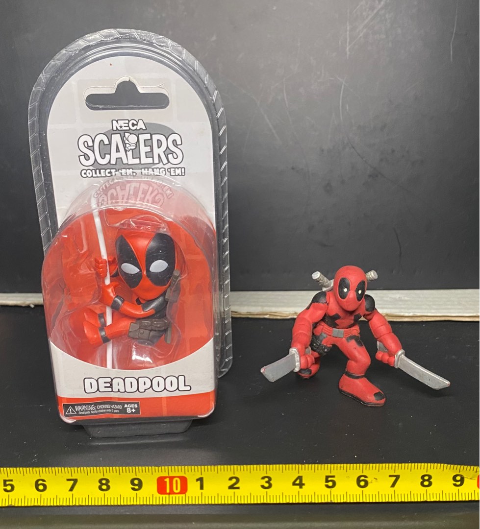 Deadpool Neca scalers & superhero squad deadpool, Hobbies & Toys ...