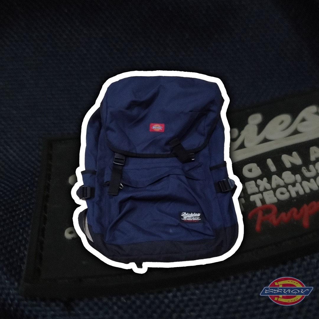 Dickies travel backpack (navy blue), Men's Fashion, Bags, Backpacks on ...
