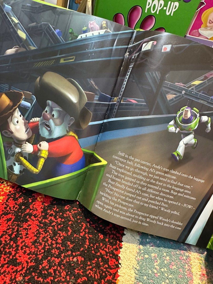 Disney pixar Toy story 2 children book, Hobbies & Toys, Books ...