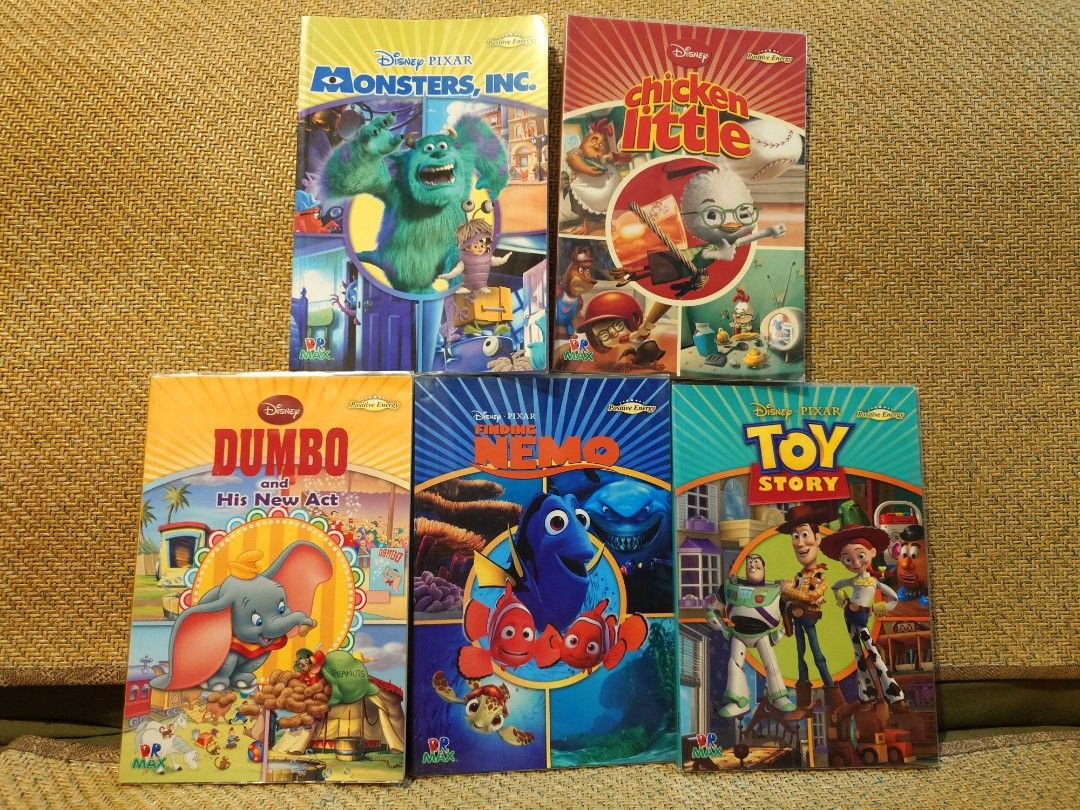 Disney storybooks: 1. Finding Nemo 2. The Incredibles Jack-Jack attack ...