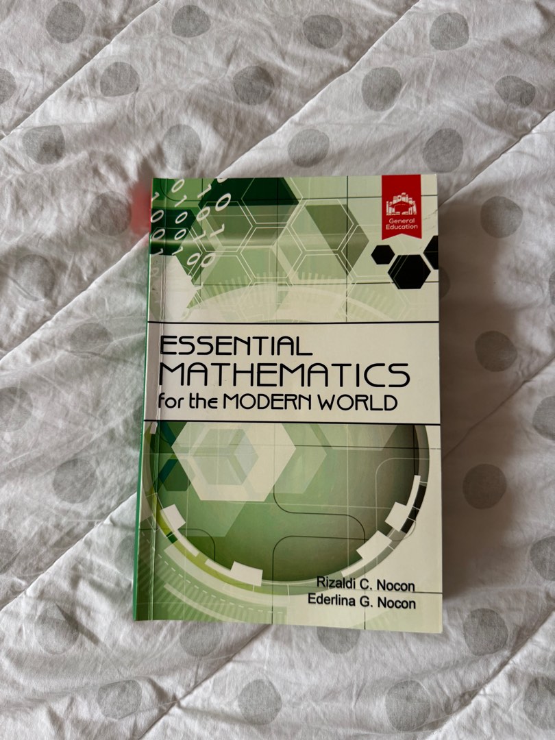 Essential Mathematics for the Modern World book (for GEMATMW), Hobbies ...