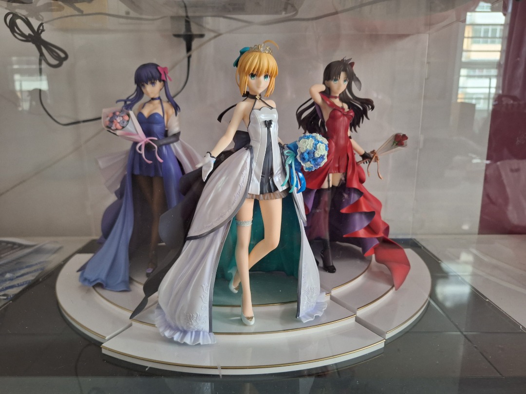 Fate stay night Saber, Rin Tohsaka and Sakura Matou ~15th Celebration ...