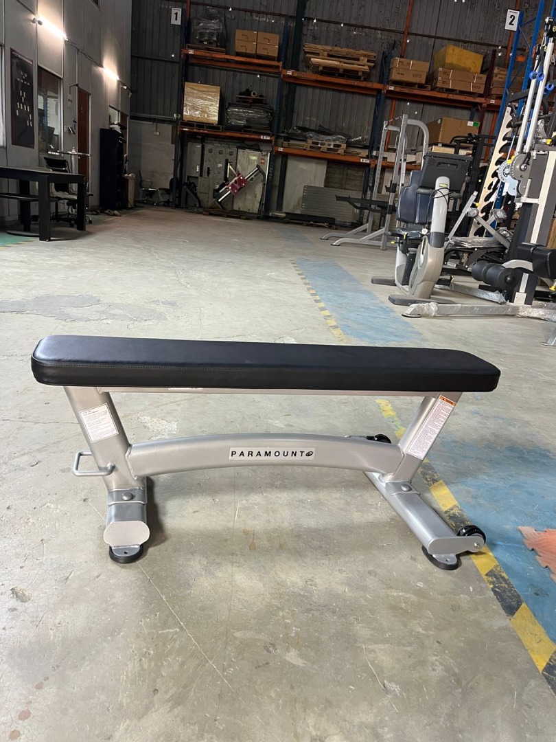 Flat Bench Paramount True Fitness Gym Equipment, Sports Equipment ...