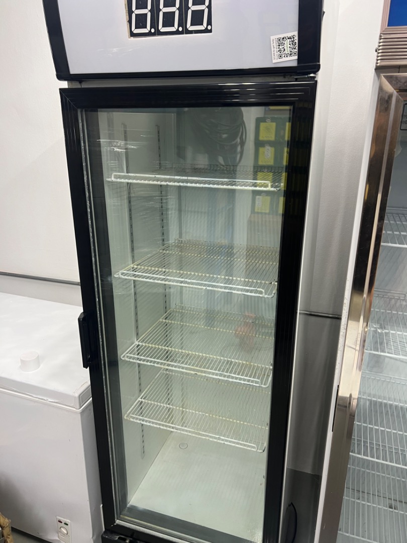 ★free deliver★380L single one glass door display chiller fridge ...