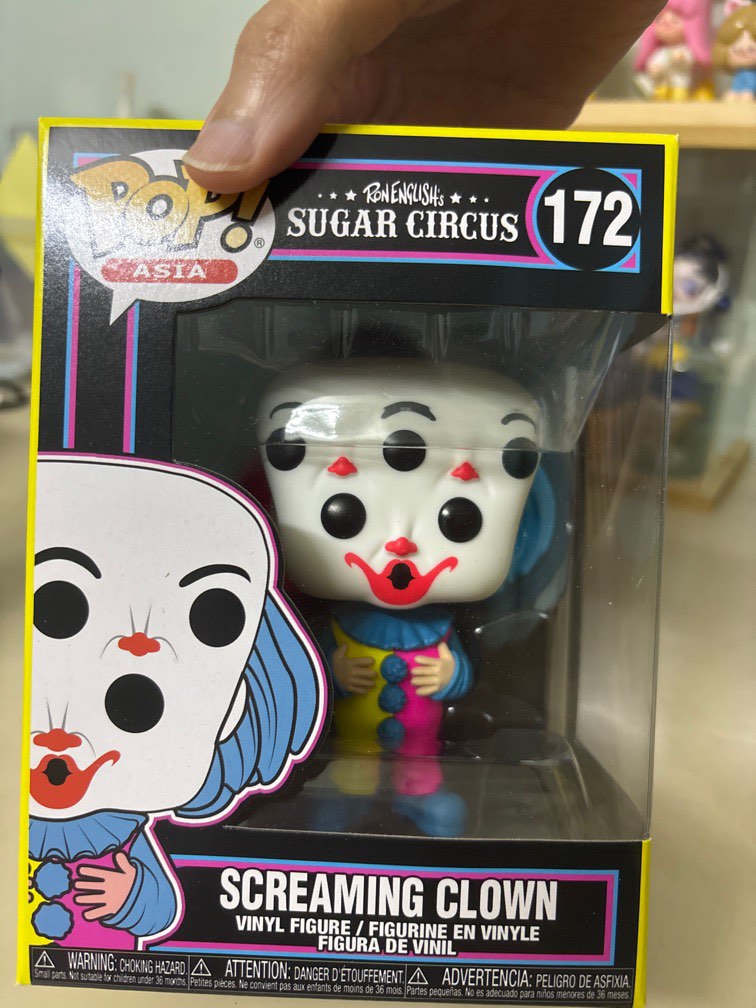 Funko Pop Sugar Circus SCREAMING CLOWN #172, Hobbies & Toys, Toys & Games on Carousell
