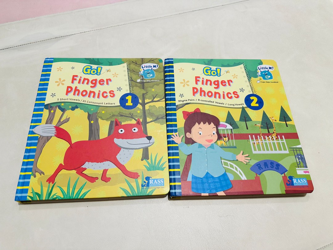 GO! Finger Phonics手指點讀書, 興趣及遊戲, 書本 & 文具, 小朋友書 - Carousell