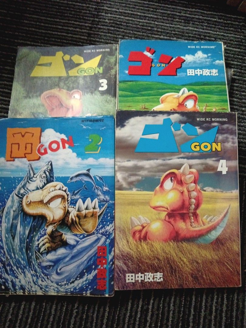 GON Comic Komik, Hobbies & Toys, Books & Magazines, Comics & Manga on Carousell