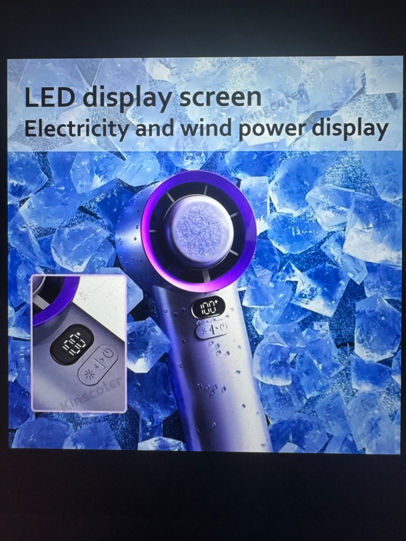 Handheld turbo fans with air conditioning refrigeration mini cooling ...