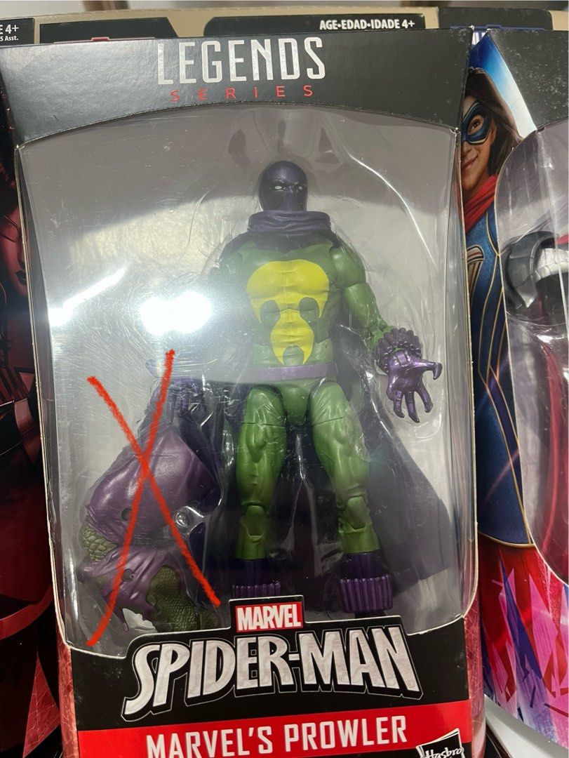 Hasbro Marvel Legends Series Gwenpool, spider-woman, prowler, mcu Ms ...