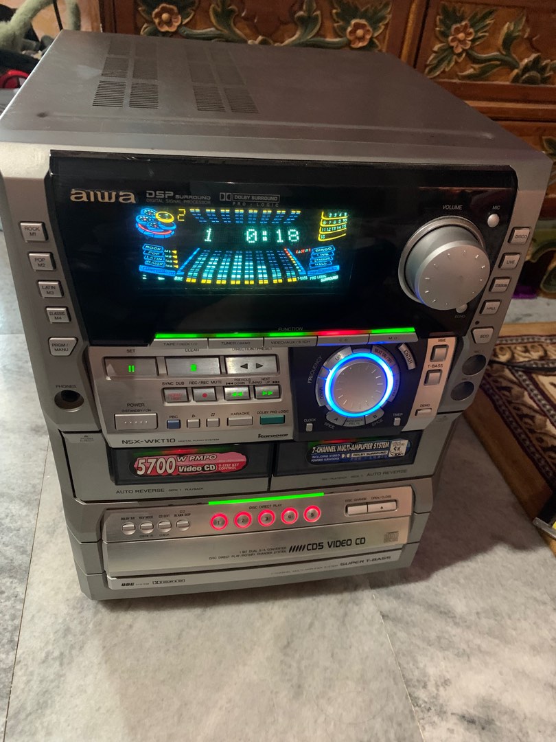 Hifi aiwa nsx-wkt10, Audio, Portable Music Players on Carousell
