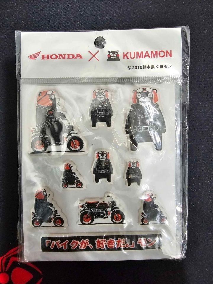 HONDA X KUMAMON Sticker, Hobbies & Toys, Collectibles & Memorabilia ...