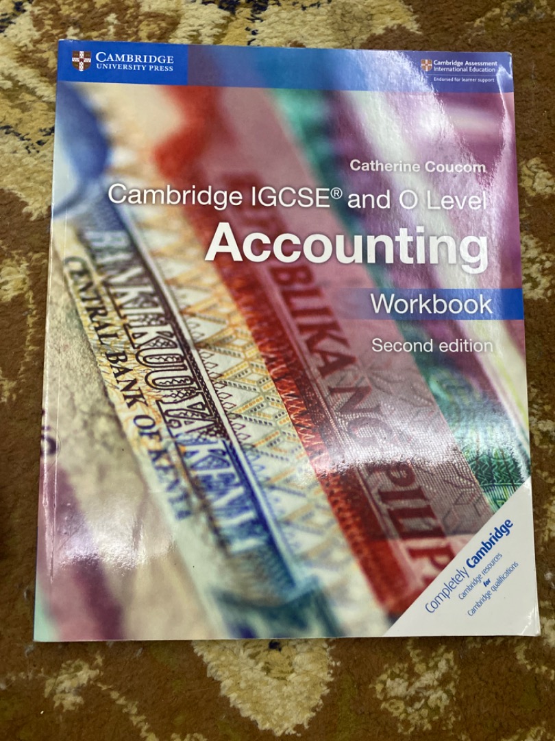 IGCSE Accounting Workbook, Hobbies & Toys, Books & Magazines, Textbooks ...