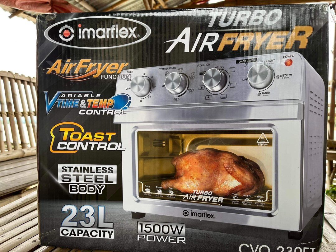Imarflex Turbo Air Fryer CVO-230FT BRAND NEW, TV & Home Appliances ...