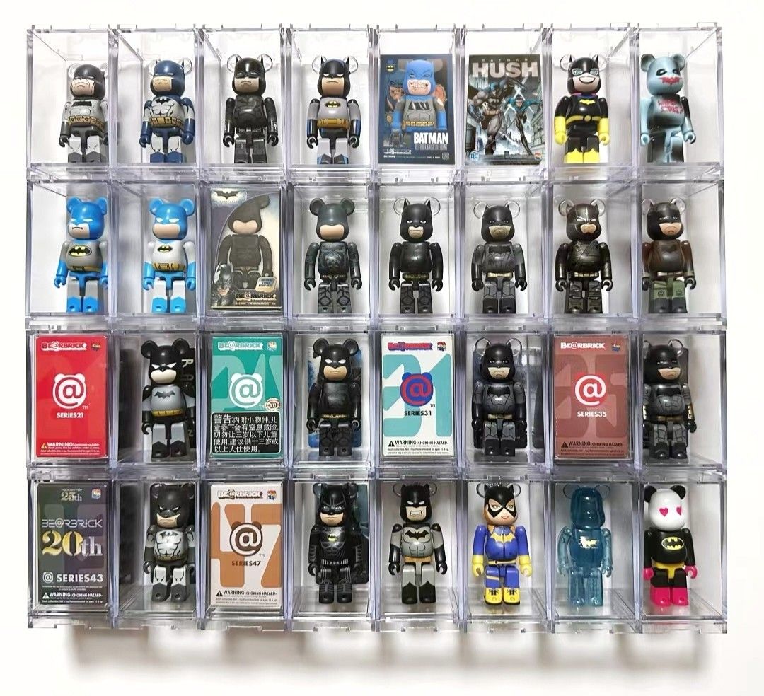[In Stock] Bearbrick Series 47 The Flash (Hero) & Batman (Hero Secret ...