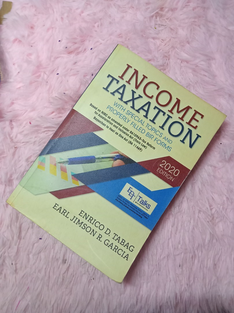 Income Taxation 2020 ed. by Tabag, Hobbies & Toys, Books & Magazines ...