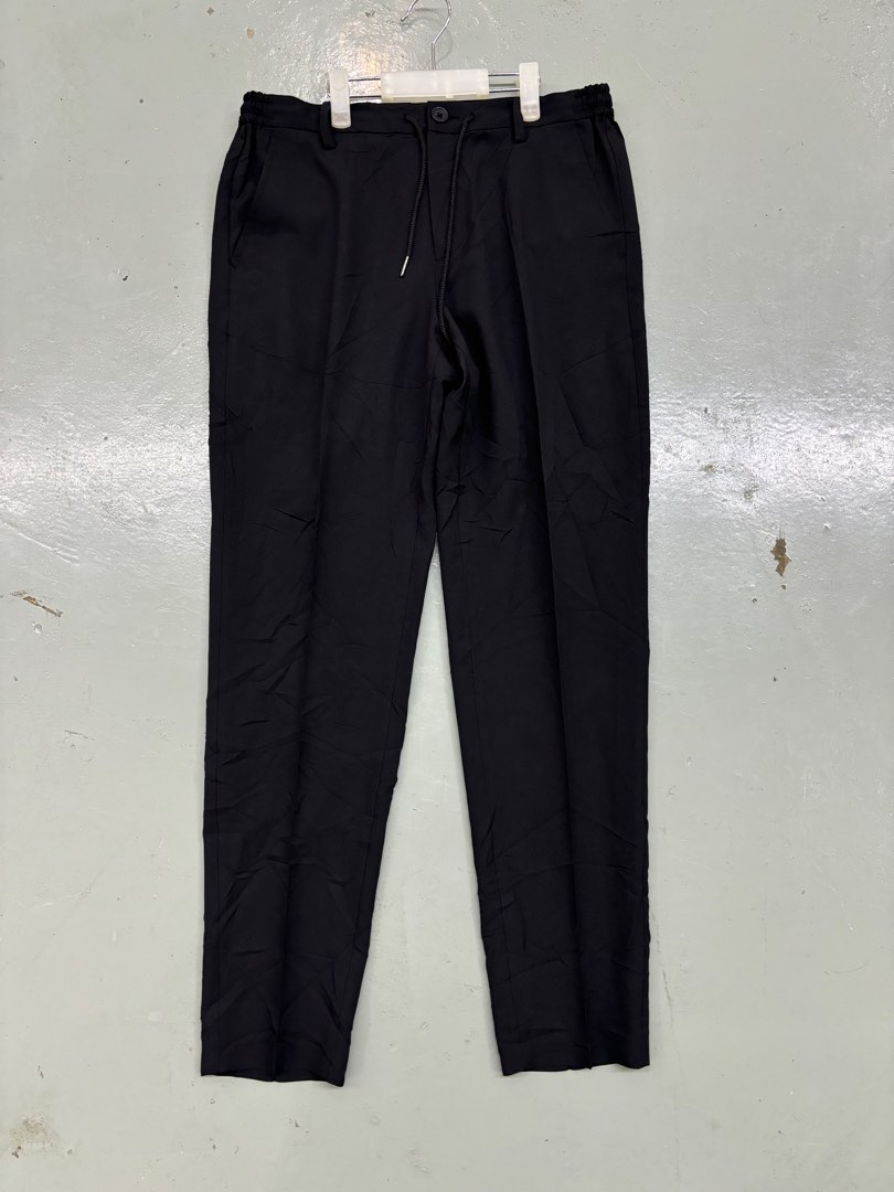 Japan Brand PLST Black Slim Slack Light Material W30-32” zara uniqlo ...