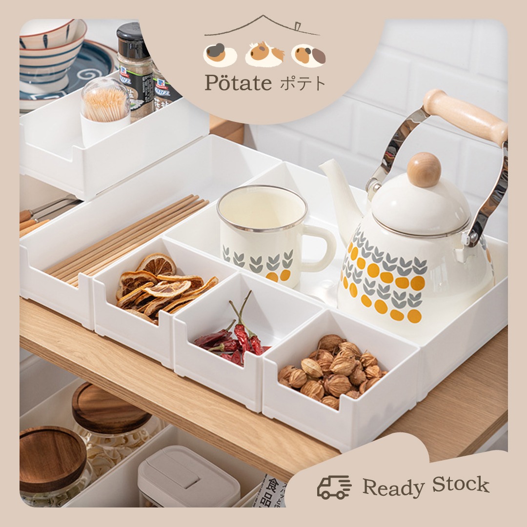 Japanese Style Kitchen Bedroom Dresser Drawer Storage Box Organizers ...