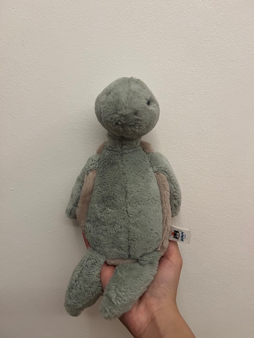 Jellycat Bashful Turtle, Hobbies & Toys, Toys & Games on Carousell