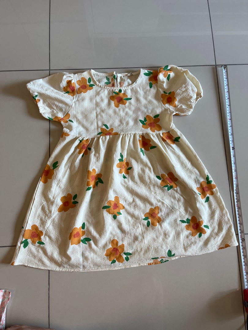 Kids flowy sun dress., Babies & Kids, Babies & Kids Fashion on Carousell