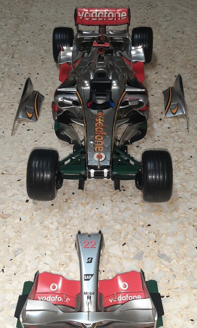 Lewis Hamilton 2008 British Gp 1/8 Scale Ultra high detailed Replica ...
