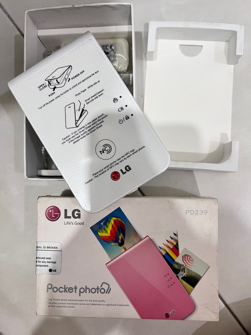 Lg pocket photo printer pd239, Computers & Tech, Printers, Scanners ...