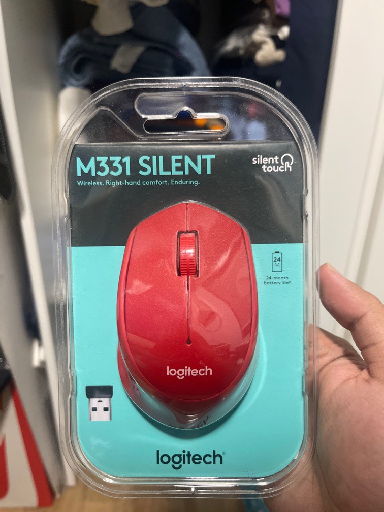 Logitech M331 Silent Touch, Computers & Tech, Parts & Accessories ...