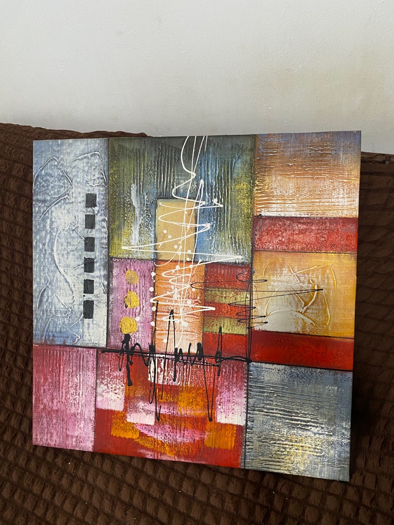 LUKISAN PAINTING HIASAN FRAME RUMAH, Furniture & Home Living, Home ...