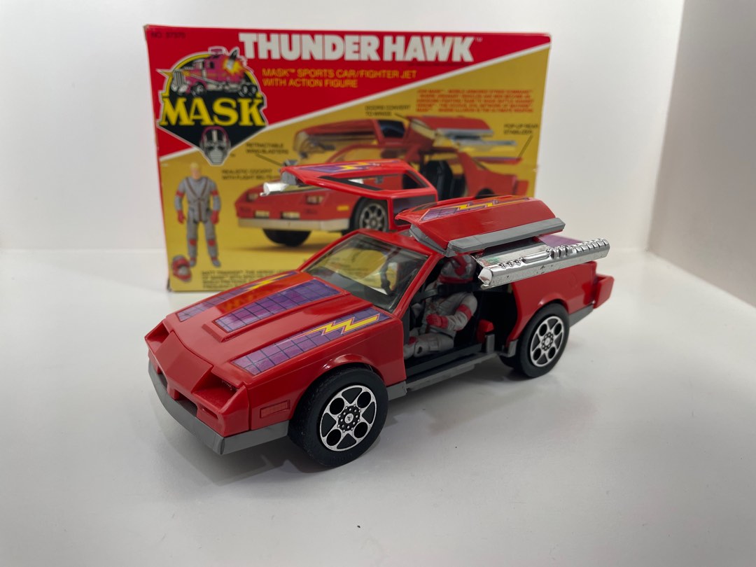 MASK Kenner vintage 1985 Thunderhawk complete with good condition box ...